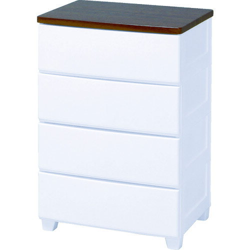 特長 ●引き出しの中が重くてもスムーズに引き出せる金属レールを採用しています。 ●側面と後面にもカバーをすることでホコリが入りにくくなっています。 ●耐久性にすぐれた木天板で、シンプルなデザインがお部屋をすっきりみせます。 ●脚が付いており...