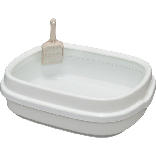 特長 ●大きなネコもゆったり使える広々サイズの猫トイレです。 ●上下の合わせ目をしっかり固定するストッパーと、お掃除しやすいスコップ付きです。 仕様 ●サイズ幅(mm)：約557 ●サイズ奥行(mm)：約452 ●サイズ高さ(mm)：約16...