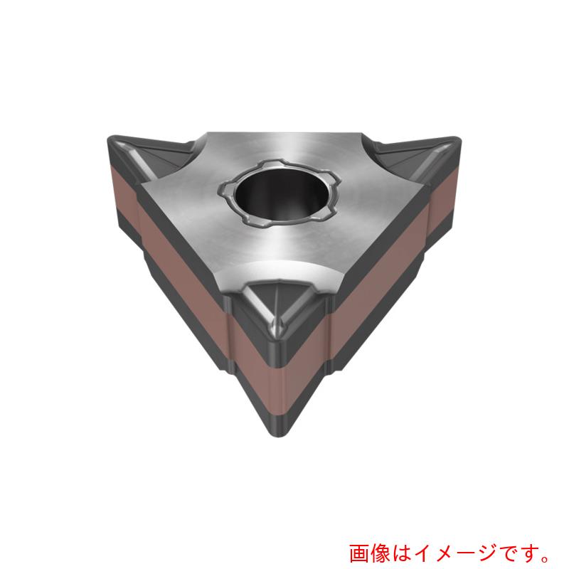 特長 ●両面使い、三角形チップ　ハイポジすくい角、ISO M種の中仕上〜仕上加工用です。 仕様 ●適合被削材：M ●切刃長L(mm)：16.47 ●内接円IC(mm)：9.52 ●コーナ半径RE(mm)：0.4 ●コーティング：TiCN+A...