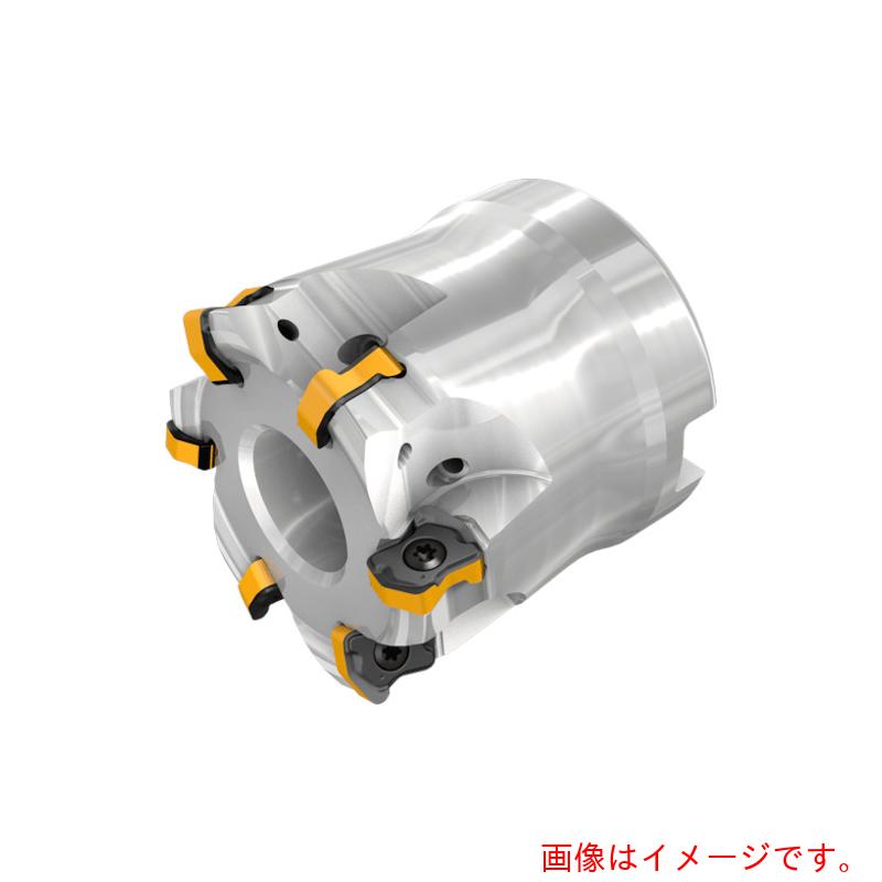 特長 ●両面4コーナー使いです。 用途 ●高送り加工用。 仕様 ●刃数CICT(枚)：6 ●切削径DC(mm)：42 ●切込角KAPR(°)：17 ●最大切削径DCX(mm)：42 ●全長OAL(mm)：40 ●最大切込みAPMX(mm)：...