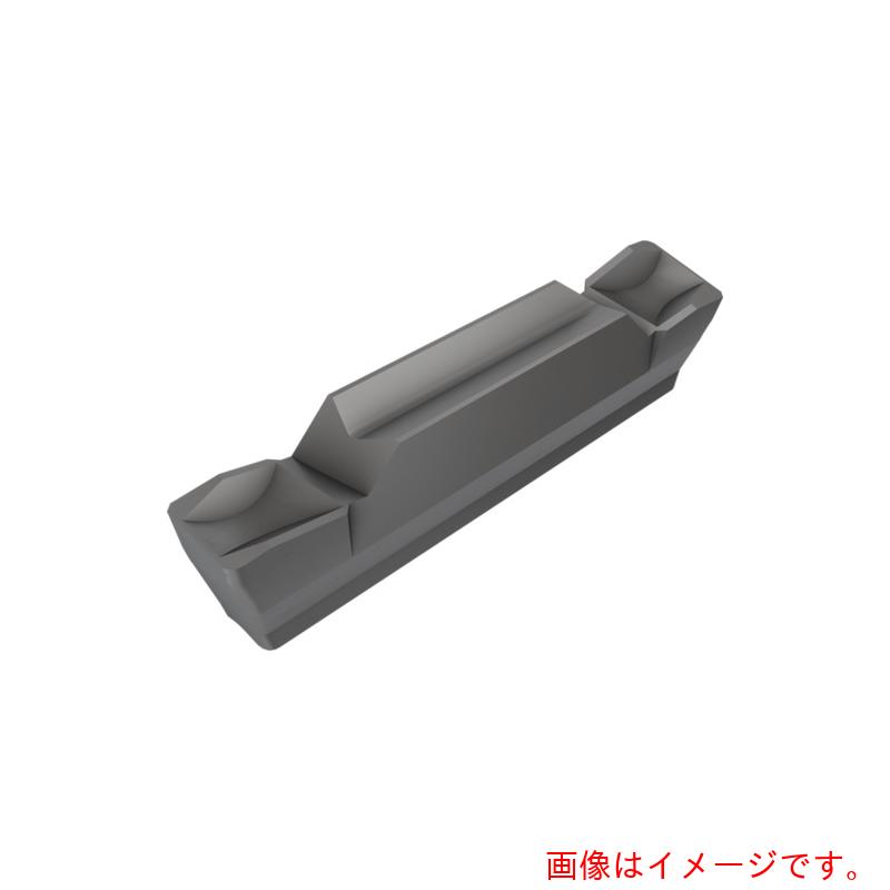 特長 ●2コーナー使いで、コーナーあたりのコストを削減します。 ●独創的なねじれ刃構造が、チップの長さ以上の加工を実現します。 ●バー材、高硬度材、高付加加工対応チップです。 用途 ●突っ切り加工用。 仕様 ●適合被削材：PMS ●コーナ半...