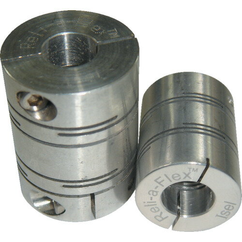 特長 ●二軸間のミスアライメント（偏芯・偏角・軸方向変位）を許容できる継手です。 ●独特のダブルスリット構造と、高強度ジュラルミン（A7075-T6）により高ねじり剛性を実現、サーボの応答性がアップし、位置決め精度も向上します。 ●疲労に強...