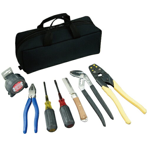 特長 ●1種・2種技能試験に必要な工具をワンセットです。 仕様 ●質量(kg)：2 ●ケースサイズ幅(mm)：280 ●ケースサイズ奥行(mm)：100 ●ケースサイズ高さ(mm)：100 ●電気工事士技能試験工具キット 質量・質量単位 ●...