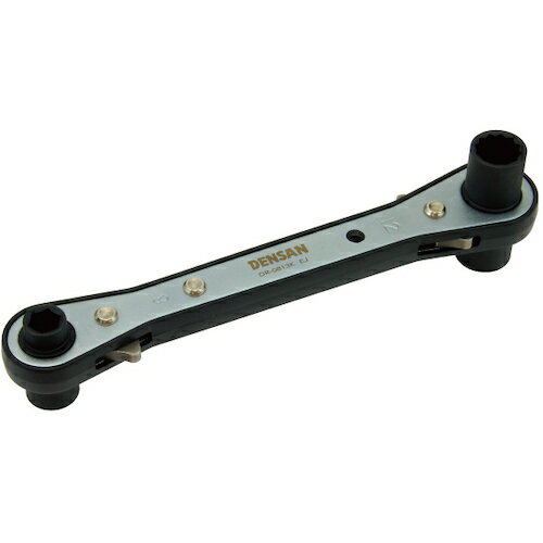 仕様 ●全長(mm)：172 ●質量(g)：185 ●対応サイズ(mm)：8.10.12.13 ●両口ダブルソケットレンチ ●1本で4サイズ ●ラチェット機構付 質量・質量単位 ●185.0g 【メーカー名】ジェフコム（株） 【メーカー品番...