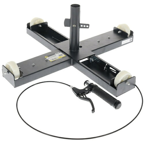 特長 ●最もよく使われるドラムサイズに対応、四本脚は倒れない ●ストッパーがドラムに引っ掛かりドラマワールが外れない ●250kg(直径φ1150mm)までのドラムを楽々回転 ●回転受部が大きい車輪(φ75mm)でスムーズなドラムの回転 ●...