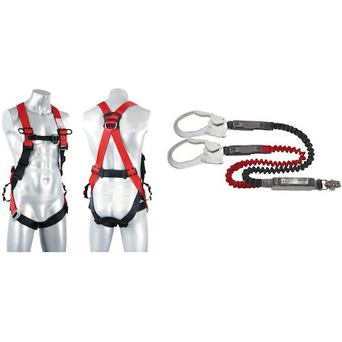 ●フルハーネスハーネスランヤードセット ●フルハーネスとランヤードのセット ●墜落制止用器具の規格_新規格品 質量・質量単位 ●3.0kg 【メーカー名】ジェフコム（株） 【メーカー品番】HS-15DS-A