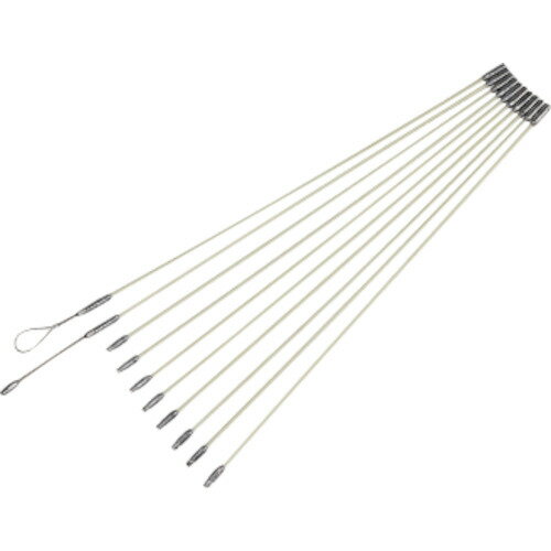 特長 ●イージージョイント機構 ●・金具を差し込むだけで接続可能 ●暗い場所で視認しやすい蓄光ロッド ●※蓄光について：しばらく明るい場所に置いておくと、光を蓄えて暗い場所で発光します。 用途 ●中空壁、狭い天井、ケーブルラック等の通線に ...