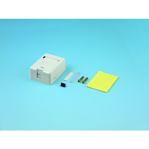 特長 ●カテゴリー5e対応LAN用マウントボックスです。 仕様 ●カテゴリ種類：カテゴリ5e ●電設用品 質量・質量単位 ●40.0g 【メーカー名】ジェフコム（株） 【メーカー品番】LMBOX-1K