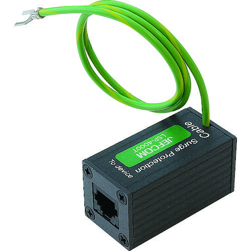 特長 ●雷から電話・FAXなどの機器を守る ●サージプロテクター 質量・質量単位 ●650.0g 【メーカー名】ジェフコム（株） 【メーカー品番】LSP-4000T