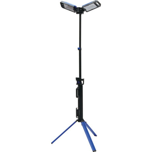 特長 ●折りたたんで持ち運びに便利なLED作業灯 ●LED色は白色と電球色の切り替えが可能 ●三脚タイプで、高さ192cmまで伸ばせる ●LOW・MID・HIGHの明るさ3段階切替 ●照明部は好みの角度に展開できる ●持ち運びしやすいキャリ...