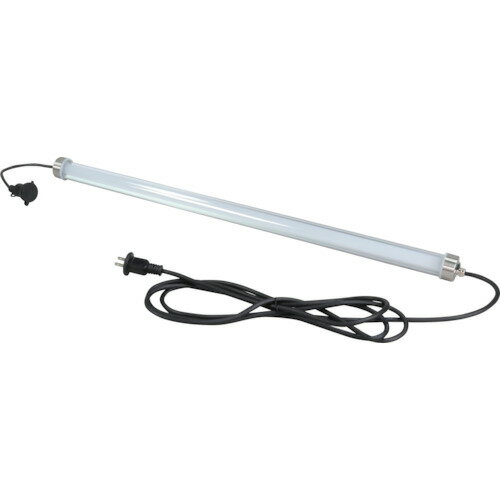 特長 ●スリムで軽量、頑丈なLEDパイプ作業灯です。 ●クールな明るさの6000Kの白色LEDを採用、全光束2000lmで明るいです。 ●密閉構造で、防雨型（保護等級IP63）です。 ●付属金具で壁面などに固定・吊り下げて使用可能です。 ●...