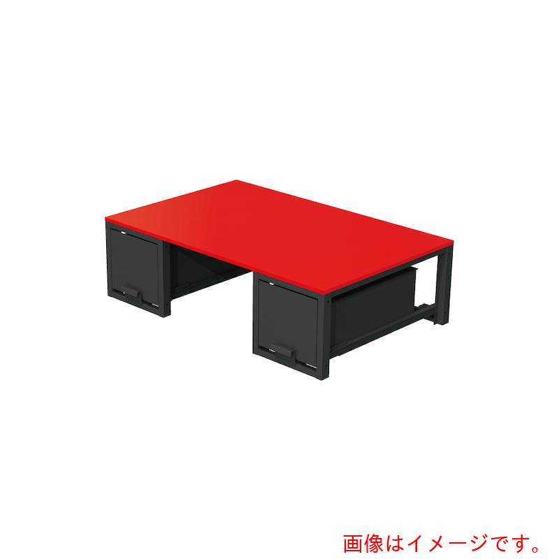 仕様 ●外形寸法(mm)奥行：780 ●外形寸法(mm)高さ：350 ●質量(kg)：43 ●幅(mm)：1200 ●天板厚さ(mm)：15 ●最大引出時_サイズ(mm)：約440 ●仕切板(脱着可能)_取付ピッチ(mm)：50 ●仕切板(...