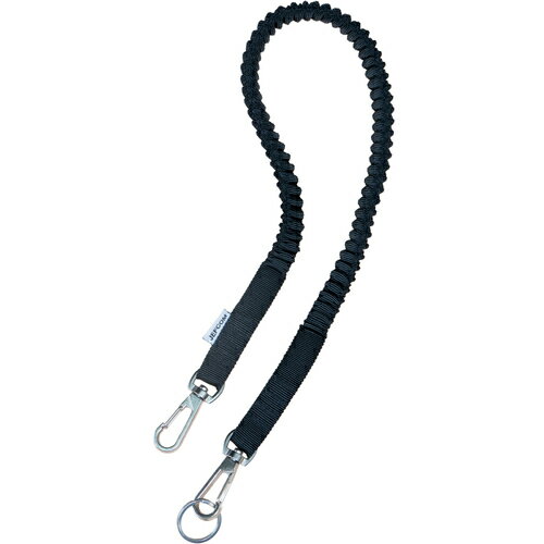 特長 ●便利な二重環付です。 ●布製で柔らかく、絡みにくいです。 用途 ●高所作業での工具の落下や、紛失を防止に。 仕様 ●幅(mm)：20 ●奥行(mm)：1370 ●耐荷重：9.8N（1kgf） 材質 ●二重環：ステンレス ●カラビナ：...