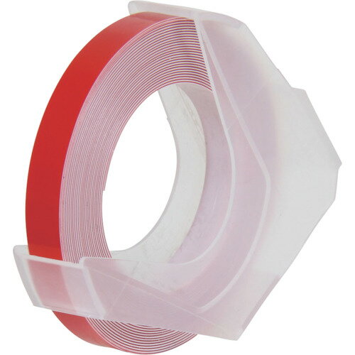 特長 ●エンボス式ラベルライターでテープに直接打刻を行う事で、摩耗に強く頑丈なラベルが作成できます。 用途 ●オフィス、工場、現場作業での物品管理用ラベルの作成に。 仕様 ●テープ長さ(m)：3 ●テープ幅(mm)：6 ●ダイモテープライタ...