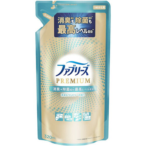 特長 ●消臭も除菌も最高レベル、汗、タバコ、体臭、加齢臭、焼肉の臭いにも。 用途 ●衣料用品の消臭・除菌に。 仕様 ●容量(ml)：640 ●香り：クールアクア ●タイプ：詰替え ●原液使用 材質 ●消臭成分、除菌成分、香料 質量・質量単位...