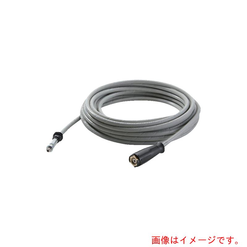 特長 ●本体とトリガーガンを繋ぐホースです。 ●組込みタイプです。 用途 ●高圧洗浄機用アクセサリー(適合機種をご確認願います。)です。 仕様 ●品名：高圧ホース　20m　(食品用) ●適合機種：HD10/22SX、HD1050、HDS10...