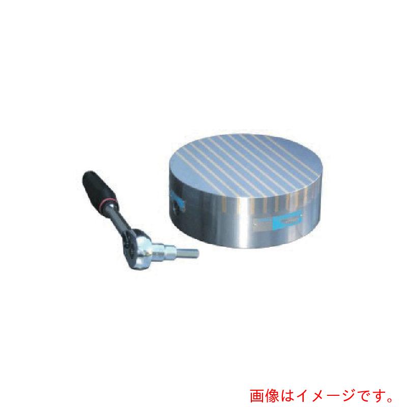 特長 ●旋盤加工でのワークの位置決めに効果的な磁力調整機能付です。 ●ON/OFF操作は操作性の良いラチェットハンドルを採用です。 用途 ●強力な吸着力により、各種切削用途に使用可能な永磁チャックです。 仕様 ●高さ(mm)：71 ●呼び寸...