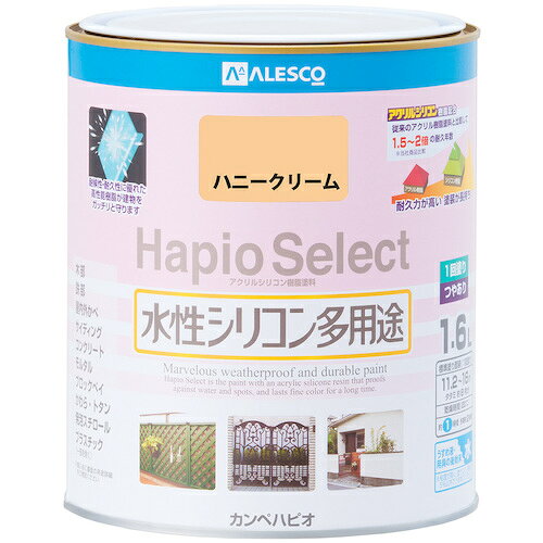 特長 ●高耐久アクリル・シリコン樹脂配合だから紫外線・排ガス・雪・酸性雨など外敵から建物を守り、長期間風合い・ツヤを保ちます。 ●臭いが少なく、乾燥も速く、使いやすい水性タイプ。 ●※乾くと雨や水で流れ落ちる事はありません。 ●防カビ剤配合...