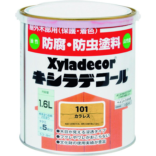 特長 ●高い信頼と実績！全国の重要文化財や公共施設に使用されているドイツ生まれの高耐久木材保護塗料です。 ●木材に深く浸透し、優れた耐久性と着色力を発揮します。 用途 ●屋外の木部(ウッドデッキ、ラティス、パーゴラ、ベンチ、ログハウス、羽目...