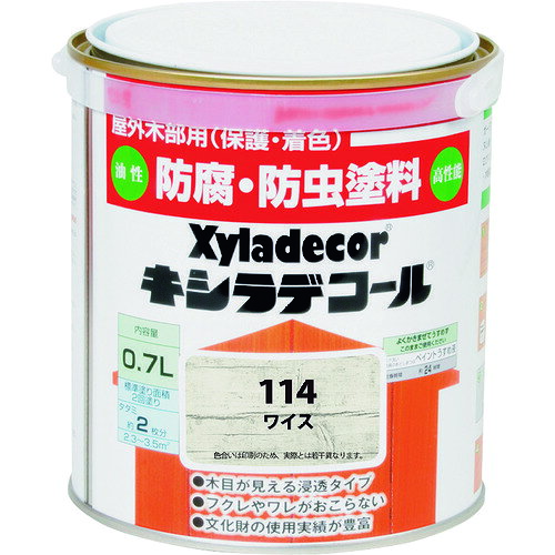 特長 ●高い信頼と実績！全国の重要文化財や公共施設に使用されているドイツ生まれの高耐久木材保護塗料です。 ●木材に深く浸透し、優れた耐久性と着色力を発揮します。 用途 ●屋外の木部(ウッドデッキ、ラティス、パーゴラ、ベンチ、ログハウス、羽目...