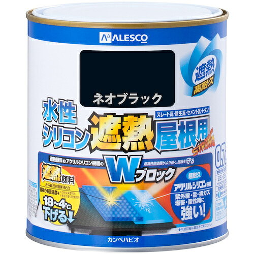 特長 ●特殊遮熱顔料と赤外線反射顔料が赤外線を反射し、同じ色の従来塗料と比較して屋根の表面温度の上昇を抑えます。 ●また室内温度の上昇を抑える効果もありますので、節電・省エネ効果も期待できます。 ●遮熱顔料と高耐久アクリル・シリコン樹脂配合...
