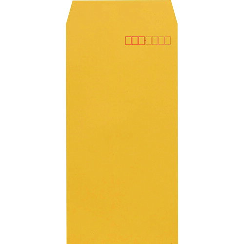 特長 ●色鮮やかなカラークラフト封筒です。 用途 ●A4書類（297×210）を三つ折り（210×99）・A5書類（148×210）を二つ折り（210×74）の封入に最適。 仕様 ●サイズ：長形3号 ●色：イエロー ●縦(mm)：235 ●...