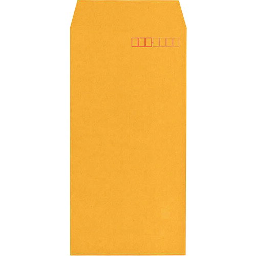 特長 ●色鮮やかなカラークラフト封筒です。 用途 ●A4書類（297×210）を三つ折り（210×99）・A5書類（148×210）を二つ折り（210×74）の封入に最適。 仕様 ●サイズ：長形3号 ●色：オレンジ ●縦(mm)：235 ●...