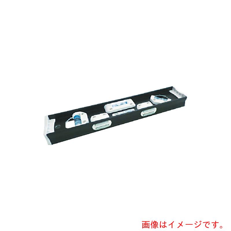 特長 ●アイビーム型アルミ水平器のプロ仕様版です。 ●端面カバー搭載で丈夫です。 ●大型気泡管で見やすいです。 ●磁石付で鉄骨工事の測定に便利です。 用途 ●水平・垂直・45°の測定に。 仕様 ●長さ(mm)：600 ●高さ(mm)：56 ...