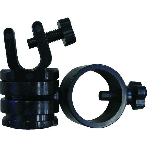 特長 ●お手持ちのハンドライトをヘルメットに装着可能なアタッチメントです。 ●対応取付ライト寸法20〜26．5mmです。 ●溝付ヘルメット用ライトアタッチメントです。 仕様 ●幅(mm)：88 ●奥行(mm)：53 ●高さ(mm)：33 ●...