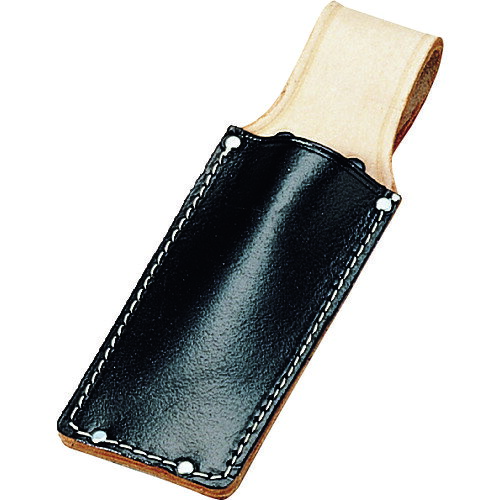 特長 ●牛黒床皮を使用した丈夫な工具差しです。 用途 ●ノミケース1寸4分追入用。 仕様 ●色：黒 ●形状：黒床皮ノミケース1寸4分追入用 ●幅(mm)：65 ●高さ(mm)：210 ●ベルト通し幅(mm)：50 ●ノミケース1寸4分追入用...