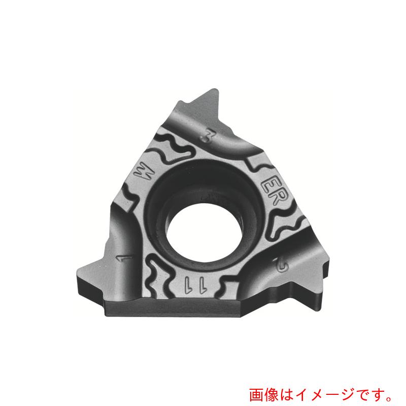 入数 ●5個 特長 ●外径ねじ切り加工用チップです。 用途 ●外径ねじ切り加工用。 仕様 ●適合ホルダ：KTNR-16/KTNSR-16型 ●外径　管用平行ねじ【G(PF)】、ウィットねじ【W】 ●被膜構成：TiAlN ●呈色：灰紫色 ●T...