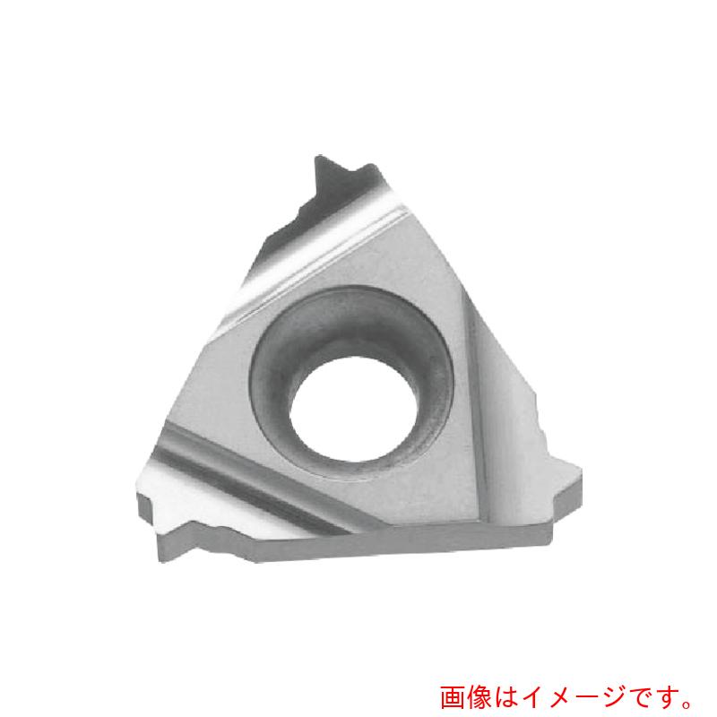 入数 ●5個 特長 ●内径ねじ切り加工用チップです。 用途 ●内径ねじ切り加工用。 仕様 ●適合ホルダ：SINR-16/CINR-16型 ●内径　アメリカ管用テーパねじ【NPT60°】 ●被膜構成：TiAlN ●呈色：灰紫色 材質 ●PVD...