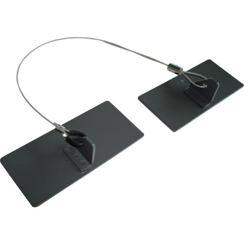 特長 ●壁面からの距離が離れているキャビネットにオススメです。 ●構成：接着テープ付き金属板（金具L）：2個（鋼板） ●スリーブ ： 1個 ●対象物重量：120kg以下／個 ●ワイヤー：実使用長さ50cm 質量・質量単位 ●270.0g 【...