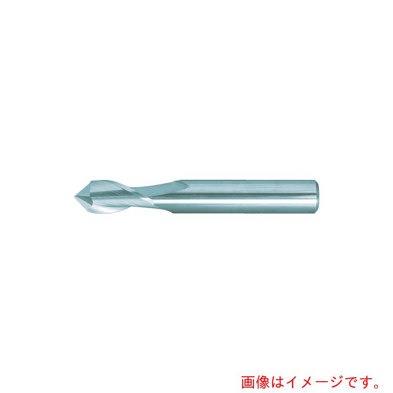特長 ●位置決め、穴あけ、面取り、側面加工、V溝加工と多様な加工が可能です。 ●先端にフラット部はありません。 用途 ●被削材:炭素鋼、合金鋼、ステンレス、鋳鉄、軽合金。 仕様 ●シャンク径(mm)：6 ●全長(mm)：57 ●センタ穴角(...