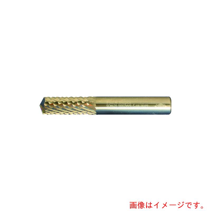 特長 ●CFRPなど、複合材のポケット加工に最適なデザインです。 ●底刃はドリル形状につき縦方向の加工が可能です。 ●右ねじれ仕様により切粉は上方へ上がります。 用途 ●被削材:CFRPなど、複合材。 仕様 ●切削径DC(mm)：6 ●最大...