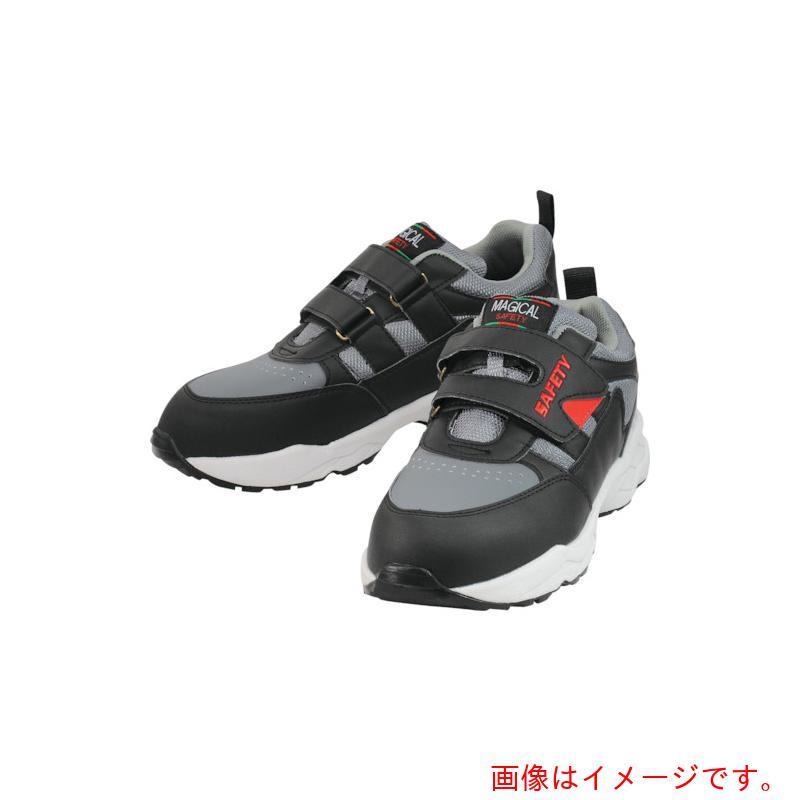 特長 ●肉厚のEVAミッドソールが優れたクッション性を発揮し、かかとや膝への負担を軽減します。 ●油の付着した床面でも変質しにくく、安心して使える耐油底を採用しました。 ●脱ぎ履きのしやすいマジックタイプです。 用途 ●普通作業。 仕様 ●...