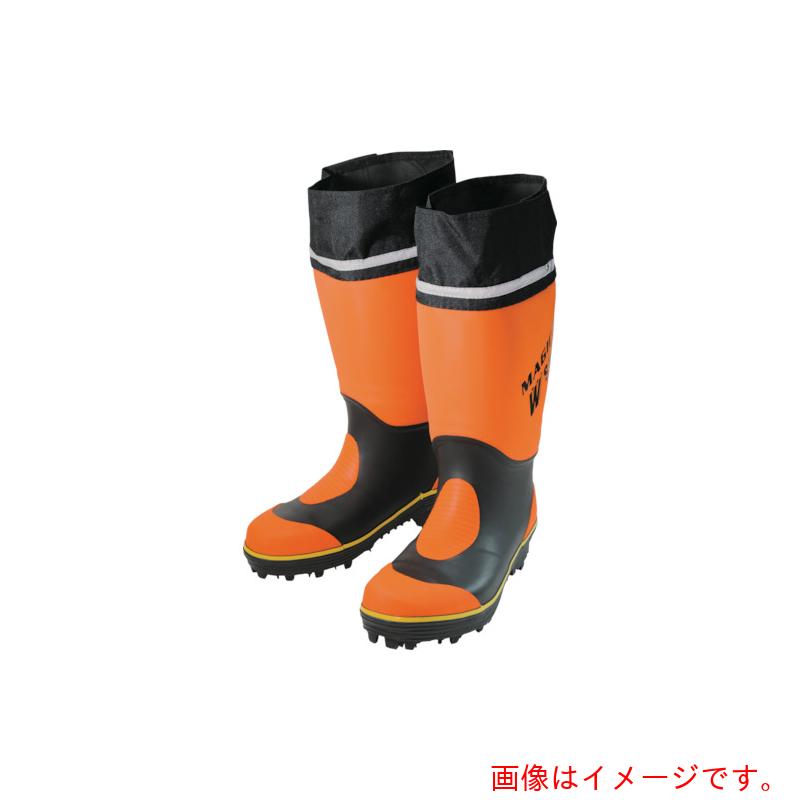 特長 ●鋼製スパイクとゴムスパイクが斜面で威力を発揮します。 ●胴部はナイロンとゴムの二層構造で耐突刺し強度が向上しました。 ●鋼鉄先芯でつま先をしっかりガードします。 用途 ●土木・農・林業。 仕様 ●寸法(cm)：24.5〜25.0 ●...