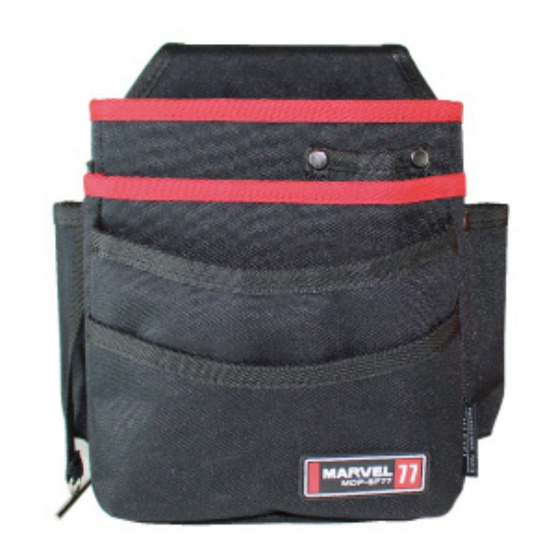 ●内袋が取り外せるので、袋の底はいつもきれい。 ●腰袋に隙間なく入るよう、ポーチの口部分に、樹脂板を入れている。 ●内袋は2ヶ所のホックで固定できる。 ●ゴミ捨て簡単。 ●本体サイズ： 幅220mm×高さ250mm×厚さ120mm ●質量：...