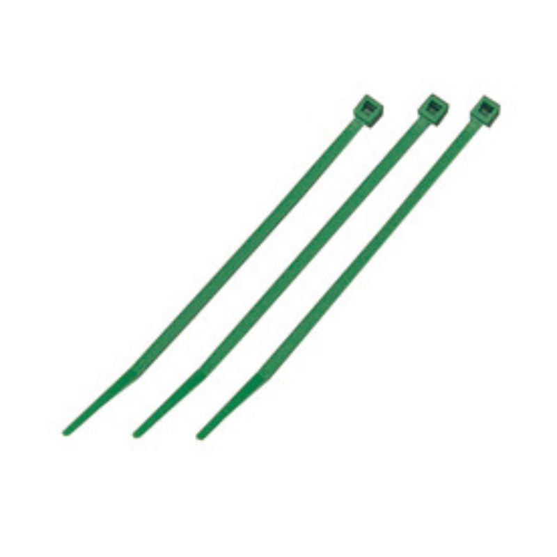 ●色： 緑 ●長さ： 150mm ●最大結束径φ： 39mm ●幅： 3.6mm ●ループ引張強度： 176N（18kgf） ●入数： 100本 【メーカー名】（株）マーベル 【メーカー品番】MCT-150GN