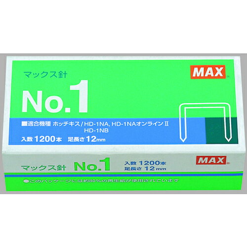 特長 ●HD-1NAに使える大型特殊用途針です。 用途 ●書類や資料の作成、整理に。 ●1連接着本数：100本 ●入数：1200本 ●適合機種：HD-1NA ●肩幅12.5mm×針足長さ12mm 質量・質量単位 ●220.0g 【メーカー名...