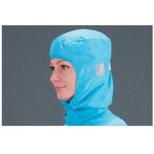 特長 ●無塵・制電のスタンダードタイプ 仕様 ●色：青 ●サイズ：LL ●無塵・制電仕様。 ●耳メッシュ付き・後頭部小ベルト調整式・首元でフリルをクロスしてマジック止めの合わせ仕様。 材質 ●ポリエステル 質量・質量単位 ●0.5g 【メー...