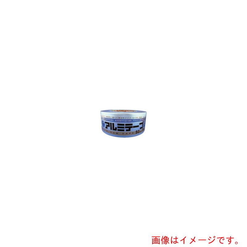 特長 ●0.05mm厚のアルミ箔に初期接着性に優れた合成樹脂系粘着剤を塗布した粘着テープです。 ●環境に優しい無溶剤タイプの粘着剤です。 用途 ●空調ダクト・保温材目地シール用。 仕様 ●色：シルバー ●幅(mm)：50 ●長さ(m)：50...