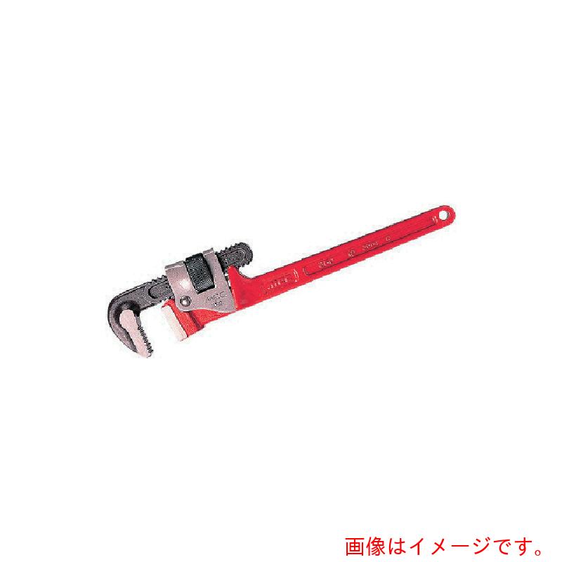 特長 ●1928年日本で初めてパイプレンチを生産したメーカーです。 ●強度はJIS強力級相当。 ●鉄・鍛造製ハンドル。 用途 ●亜鉛メッキ鋼管(白管)の締め付けに。 ●配管工事などに。 仕様 ●くわえられる管呼び寸法：〜65A ●くわえられ...