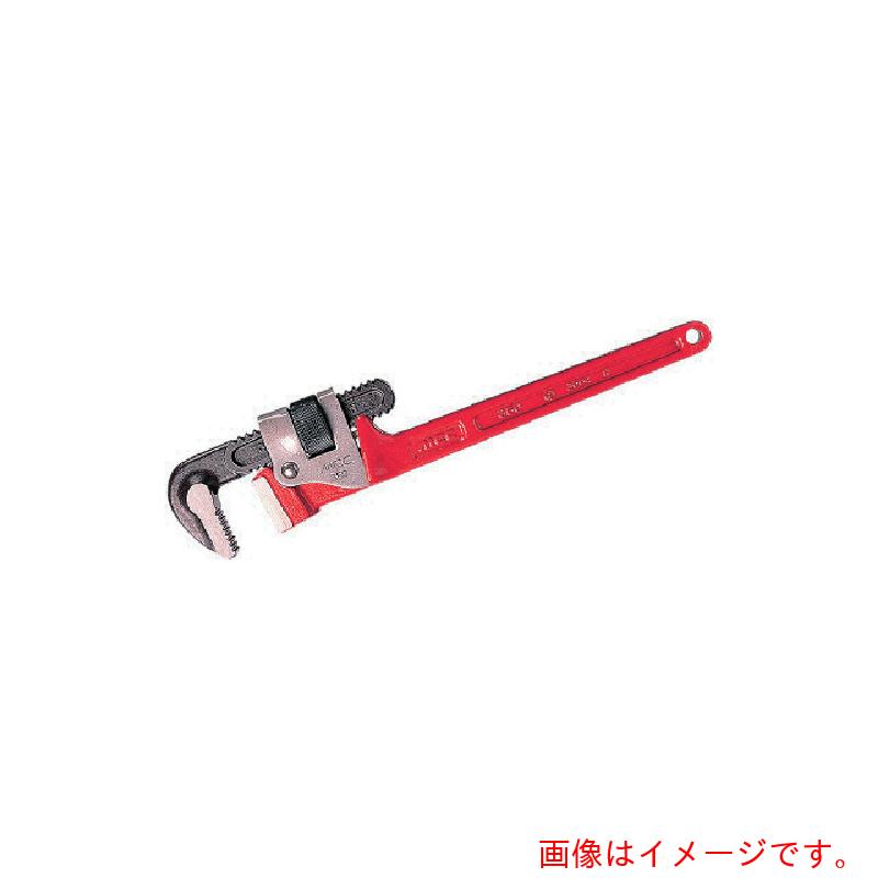 特長 ●1928年日本で初めてパイプレンチを生産したメーカーです。 ●強度はJIS強力級相当。 ●鉄・鍛造製ハンドル。 用途 ●亜鉛メッキ鋼管(白管)の締め付けに。 ●配管工事などに。 仕様 ●くわえられる管呼び寸法：〜90A ●くわえられ...