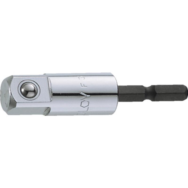 ●ソケット取付アダプター ●Sφ（mm）： 9.5（3/8"） ●L： 62mm ●重量： 34g （図参照） 【メーカー名】水戸工機（株） 【メーカー品番】EAD-3