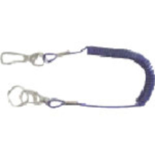 ●工具落下防止用 ●1kg対応 ●二重リング・工具接続ワイヤー（WL-30・WL-170）付 ●カラー： バイオレット ●自然長（L）〜最大伸長（mm）： 460〜1700 ●ステンレスワイヤー径（Φ）： 1mm ●コード径（Φ）： 3mm...
