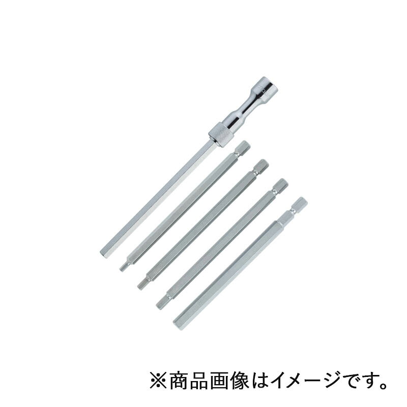 ●差込角9.5mm（3/8）用各種ハンドルなどに取付け使用可能 ●セット明細（mm）： ビットホルダーソケット:THC-3BH、差替ビット（ビット長:50mm）:4・5・6・8・10 ●重量： 188g 【メーカー名】水戸工機（株） 【メー...