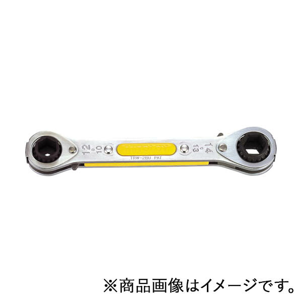 ●1丁4サイズ ●本締可能 ●首振角度15°が複雑な使用箇所や、平面での作業に威力を発揮 ●サイズ： 13×14・15×17 ●D1： 33mm ●D2： 36mm ●使用するボルト・ナットの対辺（mm）： S1:13、S2:14、S3:1...