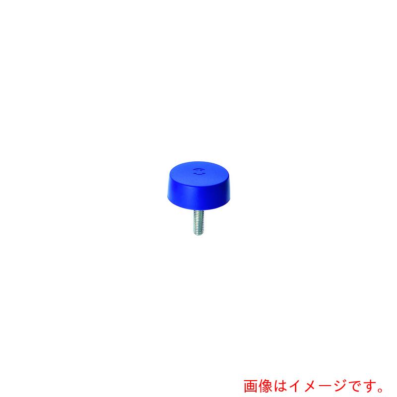特長 ●2008年グッドデザイン賞受賞品です。 ●豊富なカラーバリエーションです。 仕様 ●外径(mm)：34 ●ノブ高さ(mm)：17 ●ねじ寸法：M5×0.8 ●ねじ長さ(mm)：20 ●色：青 ●耐熱温度(℃)：80℃ ●おねじタイプ...