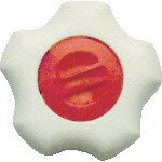 特長 ●耐候性、耐薬品性に優れたASA樹脂を使用した部品です。 ●市販の六角ボルトや一種のナットをはめ込んで、キャップを付けて廻すだけで、ノブボルト、ノブナットとして使用できます。 ●ボルト・ナットが着脱可能になり、ご希望のサイズやノブ部分...